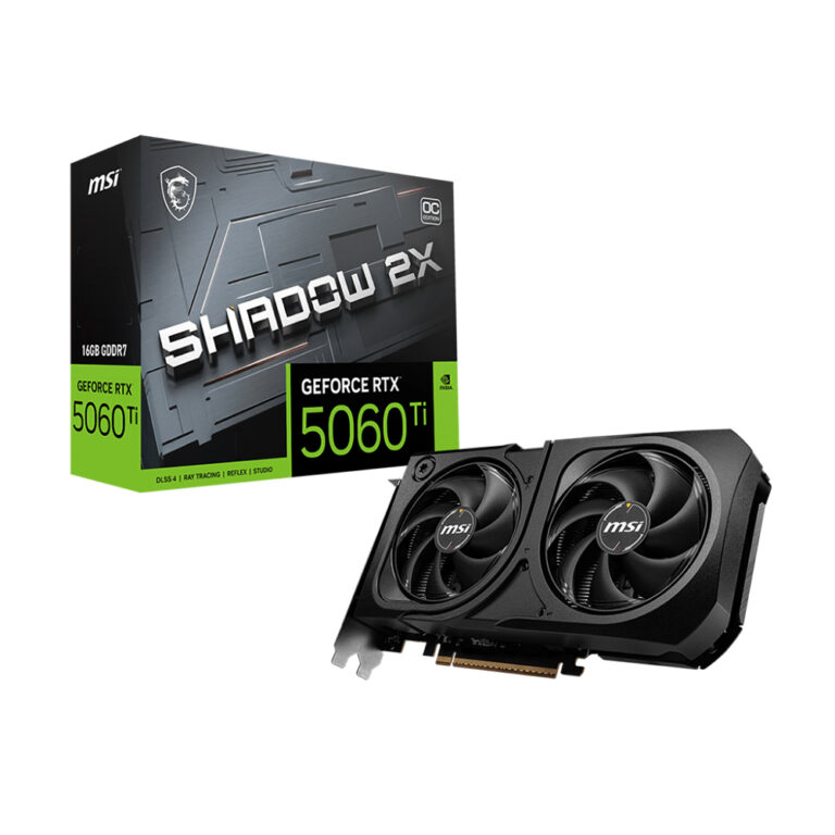 VGA MSI GeForce RTX 5060 Ti SHADOW 2X OC PLUS 16GB GDDR7 NEW | Máy Tính ...